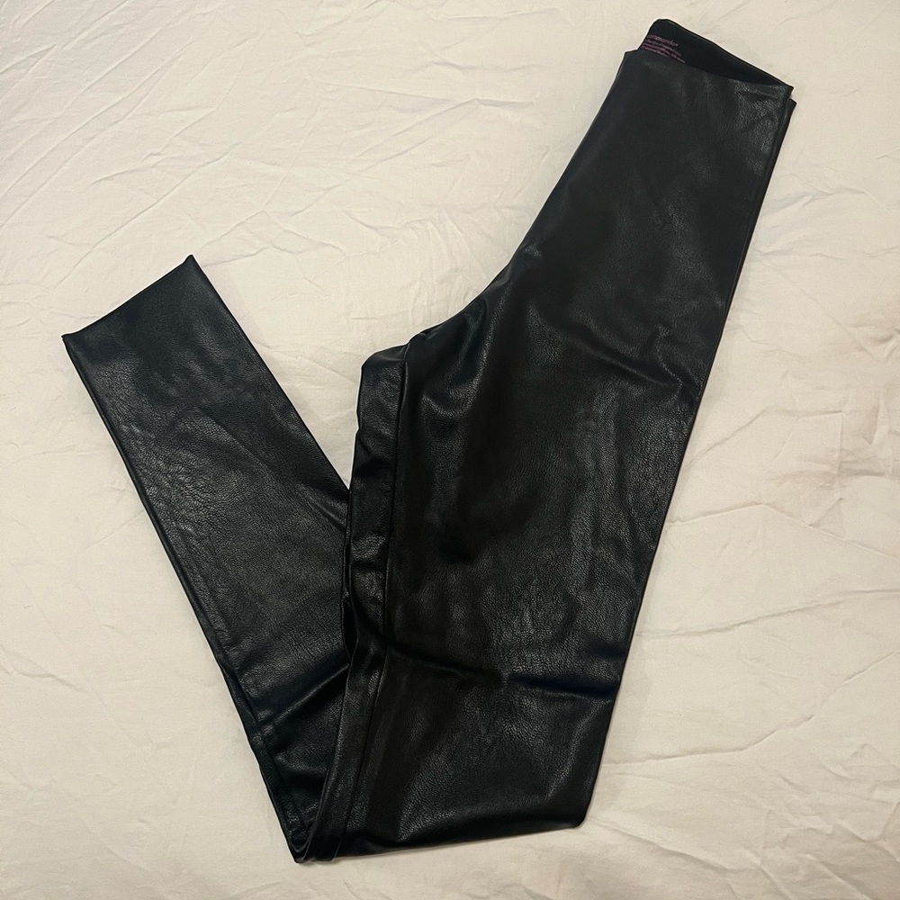 Commando Faux Leather Leggings - Gem